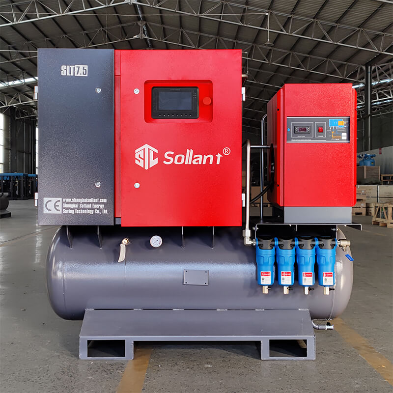 Advantages of frequency conversion air compressor - Sollant