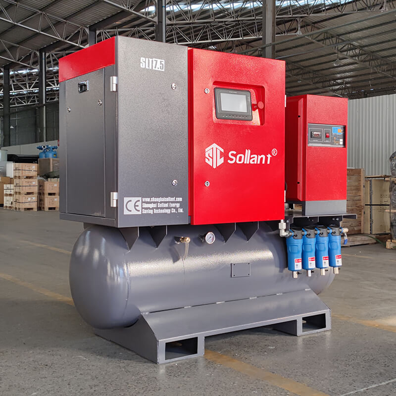 Advantages of frequency conversion air compressor - Sollant