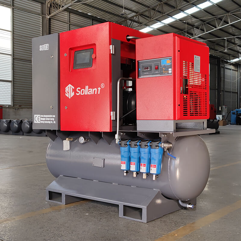 Advantages of frequency conversion air compressor - Sollant