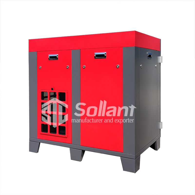 What are the performance indicators of the air compressor