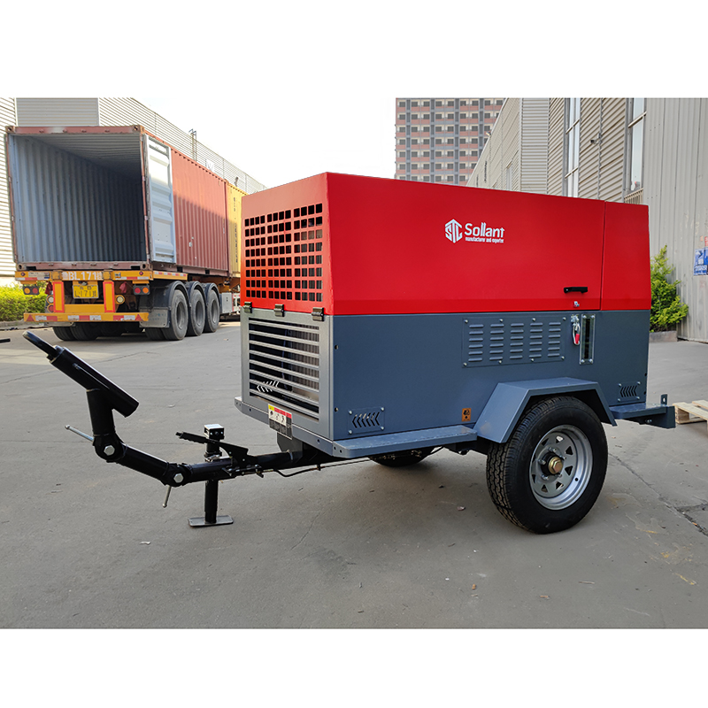 How to Properly Use a 39 kW Diesel Mobile Air Compressor - Sollant