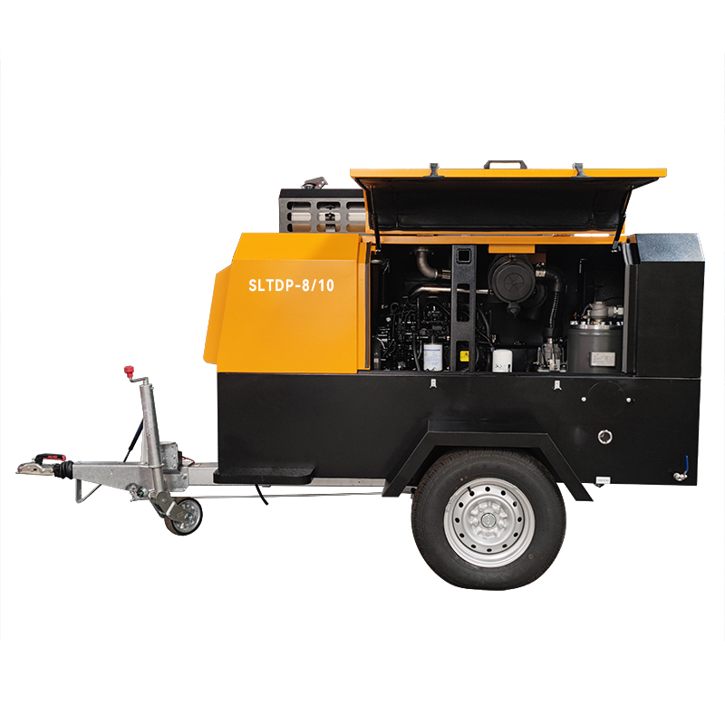 How to Efficiently Use a 70kW Diesel Portable Air Compressor - Sollant