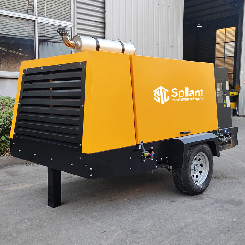 Diesel Mobile Air Compressors: Key Benefits and Features - Sollant